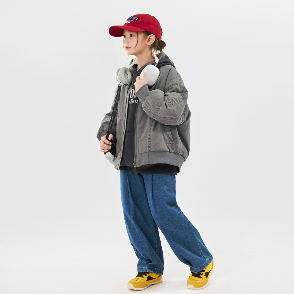 jkids - 펌피피그먼트퀼팅점퍼